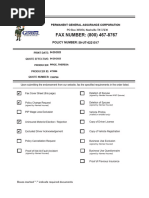 Named Driver Exclusion Form | PDF | Insurance | Legal Liability