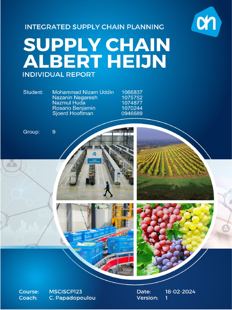 Report ISCP Group 9 V1 | PDF | Supply Chain | Business