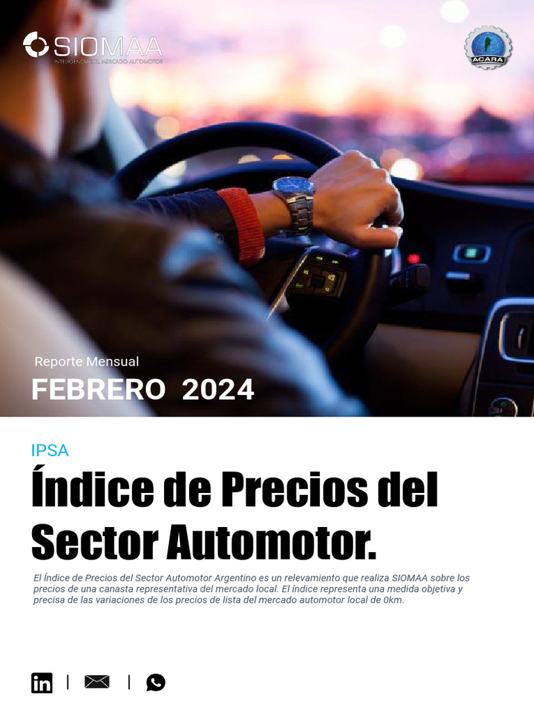 Informe IPSA Febrero 2024 | PDF | Inflación | Economias