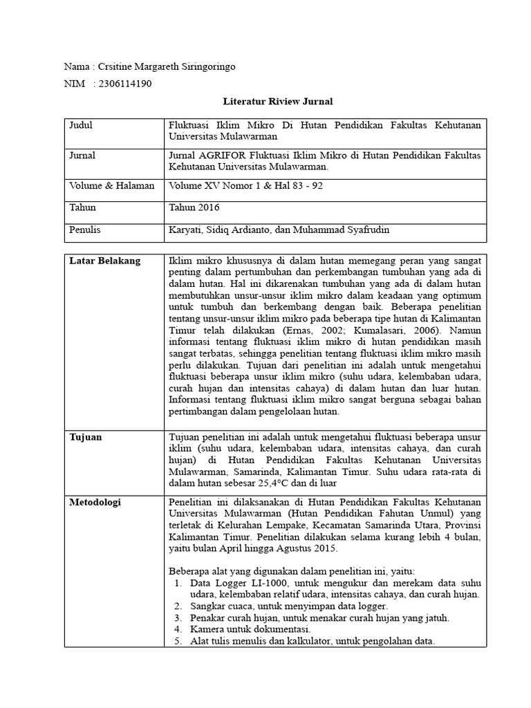 Tugas Riview Resume Jurnal Desi | PDF