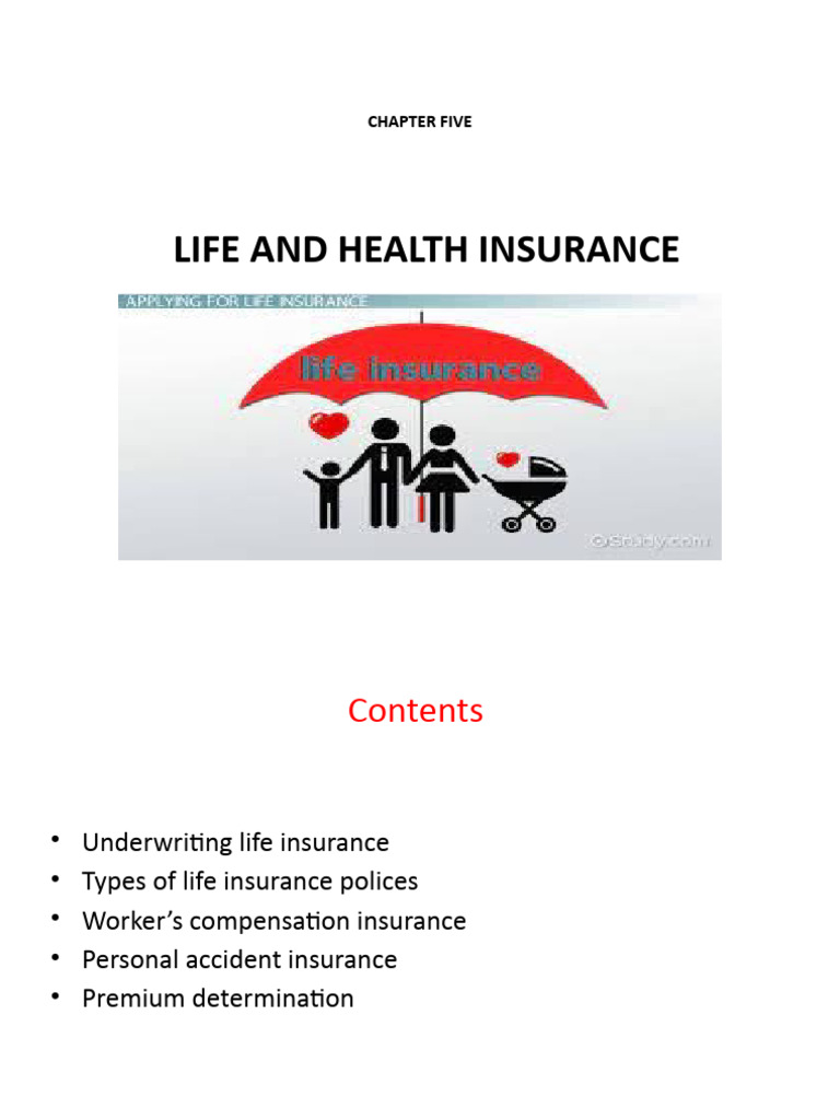 Chapter Five. Life Insurance | PDF | Insurance | Life Insurance