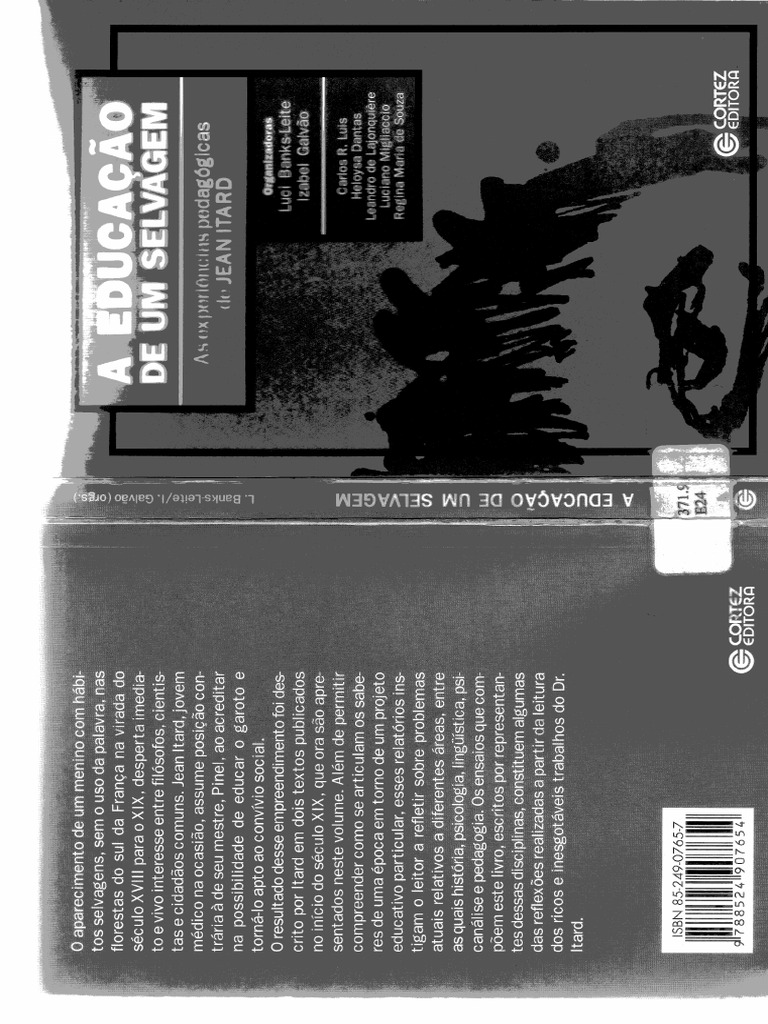 Relatorios Itard - A Educação de Um Selvagem (Banks-Leite) | PDF