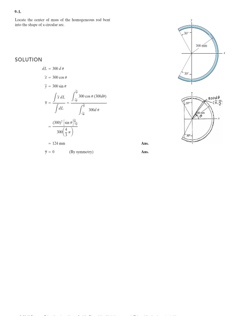 정역학 13판 9장 | PDF | Euclidean Geometry | Quantity