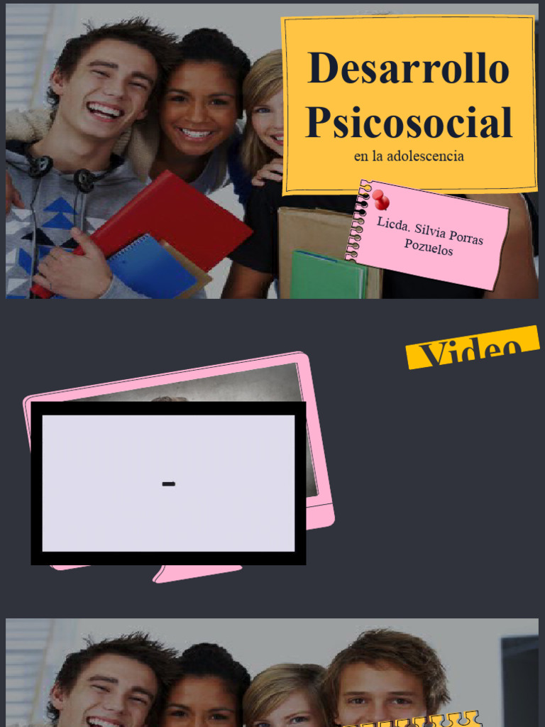 Desarrollo Psicosocial en La Adolescencia | PDF | La sexualidad humana | Psicología Social