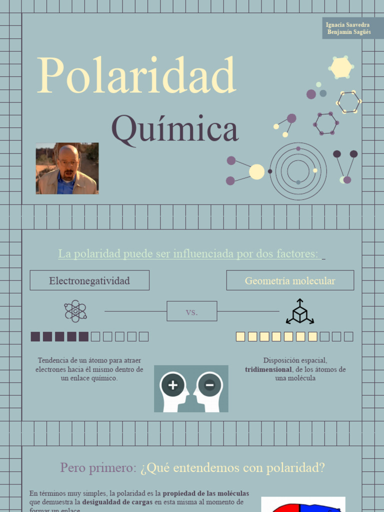 Polaridad - Química | PDF | Polaridad química | Enlace covalente