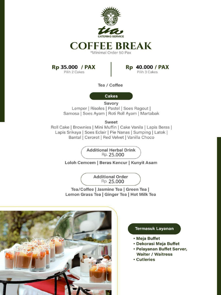 Coffe Break and Snack | PDF