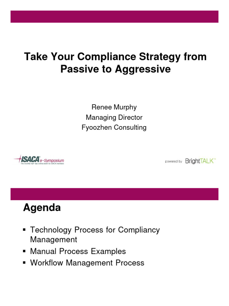 Renee Murphy IT Governance Strategy | PDF | Computer Science | Software