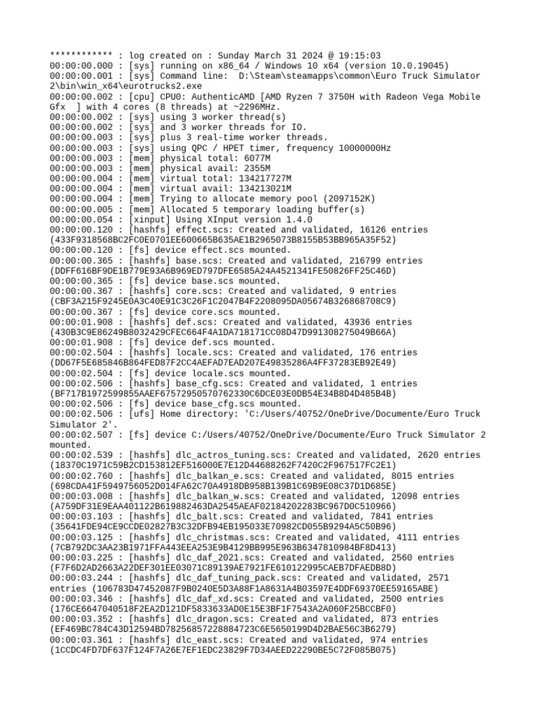 Game Log | Download Free PDF | Graphics Processing Unit | Computer Hardware