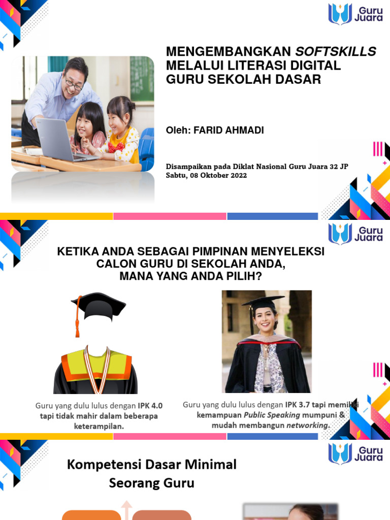 Materi Literasi Digital Softskill Guru SD | PDF