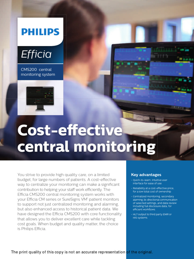 Efficia CMS200 | PDF | Electronic Health Record | Computing