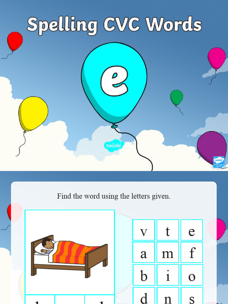 Spelling Short e | PDF | Language Arts & Discipline