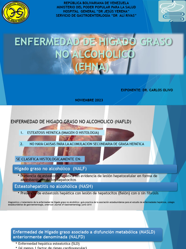 Enfermedad de Higado Graso No Alcoholico | PDF | Medicina CLINICA | Especialidades Medicas