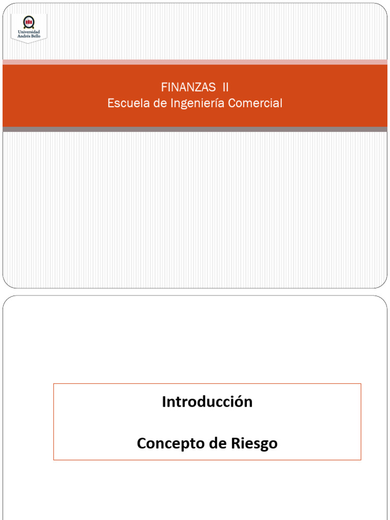 03 Teoría de Cartera | PDF | Inversiones | Economias