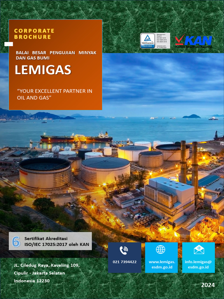 Company Profile Lemigas 2024 Ringkas 37 Halaman | PDF