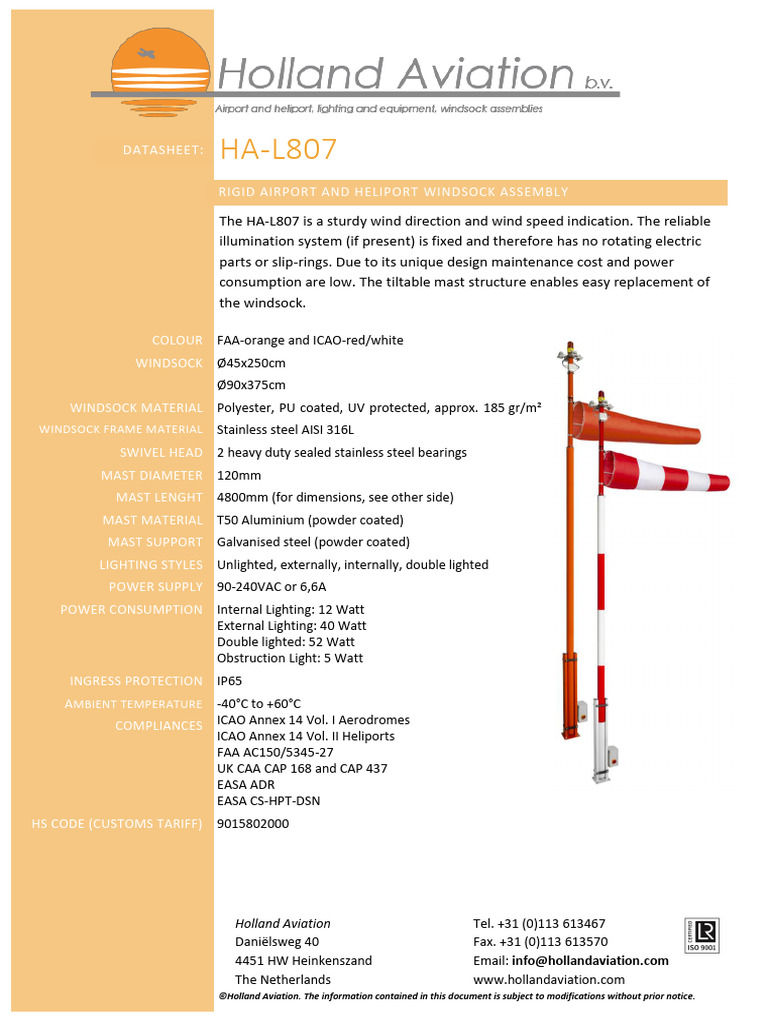 HA L807 Datasheet 20042021 ADBSG | PDF