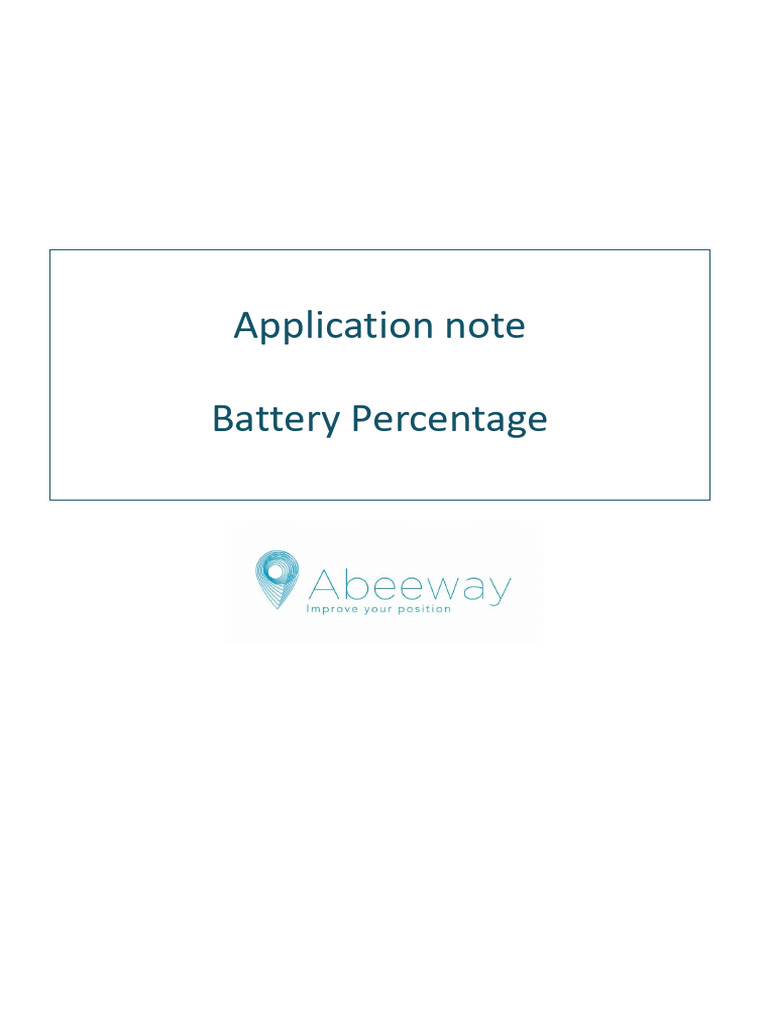 Battery Charge Estimation Methodologies | PDF | Electrical Engineering ...