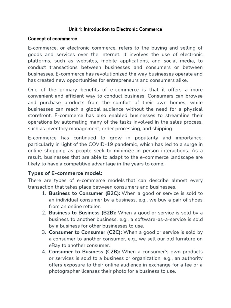 E-Commerce and Cyber Security | PDF | Computer Network | E Commerce