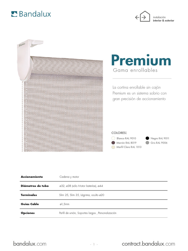 Ficha Tecnica Premium | PDF | Cortina