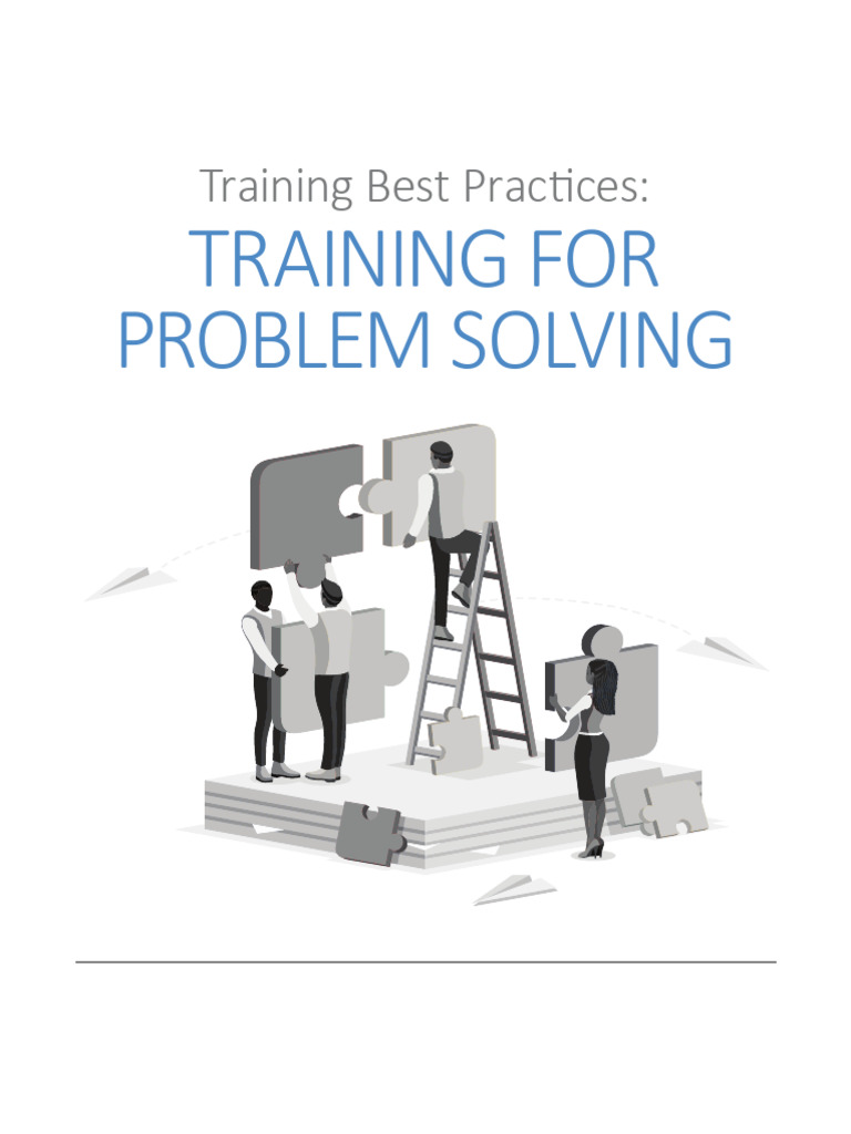 8 BestPractices ProblemSolving | PDF | Learning | Mentorship