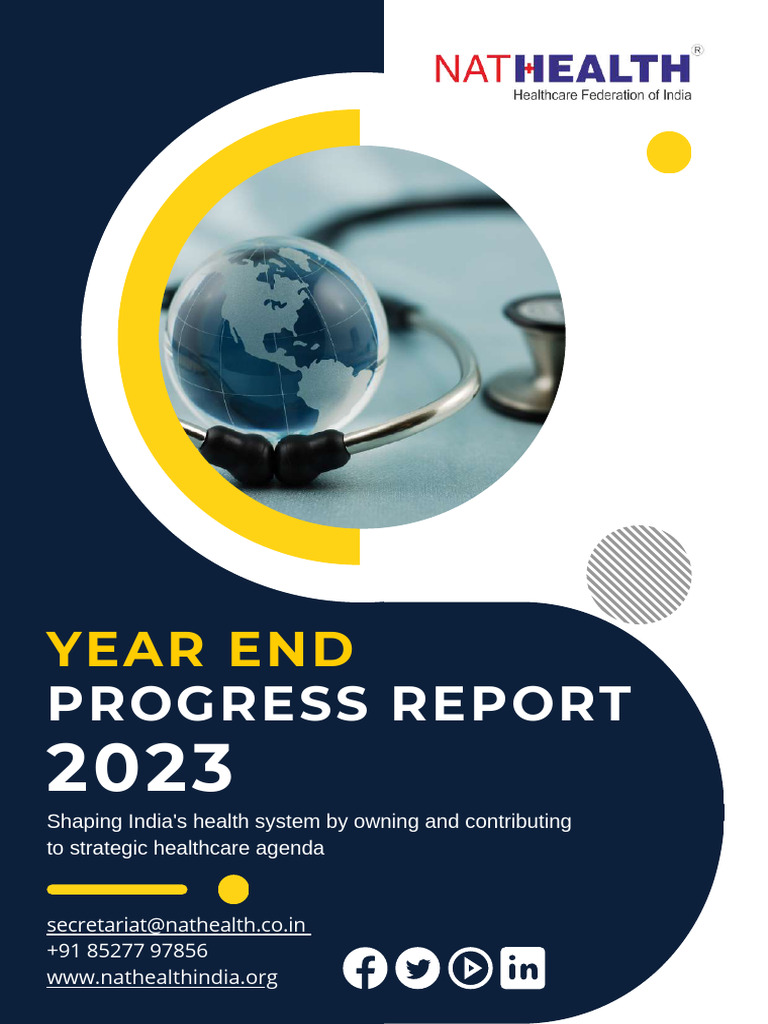 NATHEALTH Year End Progress Report 2023-1 | PDF | Health Care | Startup ...