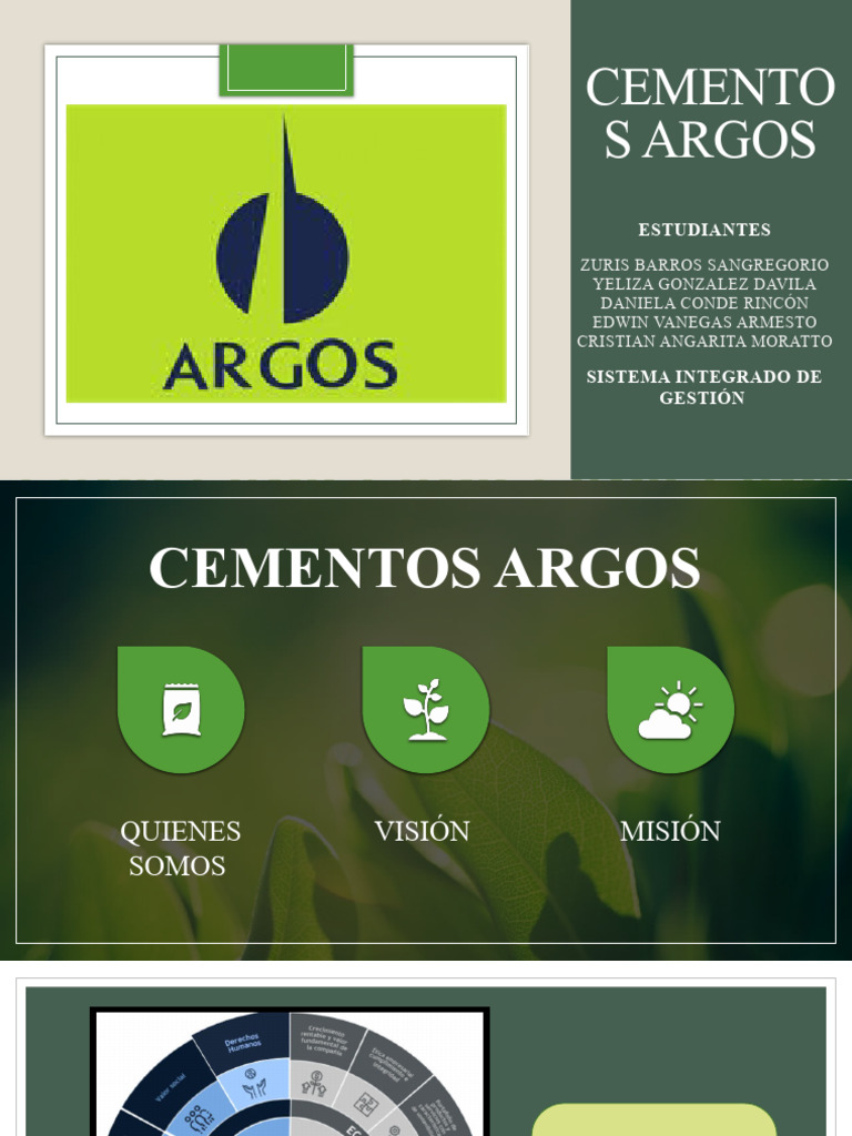 Diapositivas Cementos Argos | PDF