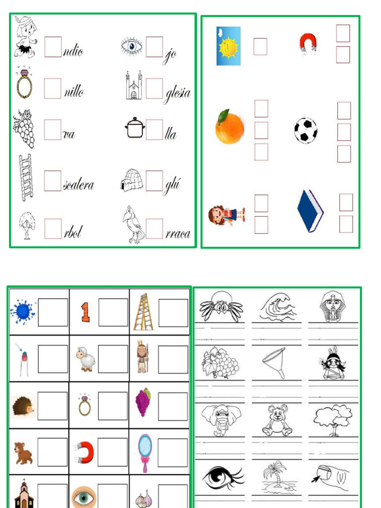 Trabajando Con Las Vocales R.V | PDF