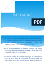Site Layout | PDF | Concrete