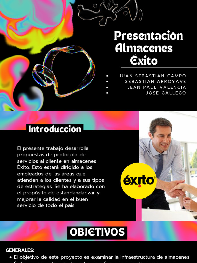Almacénes Exito | PDF | Cliente | Calidad (comercial)