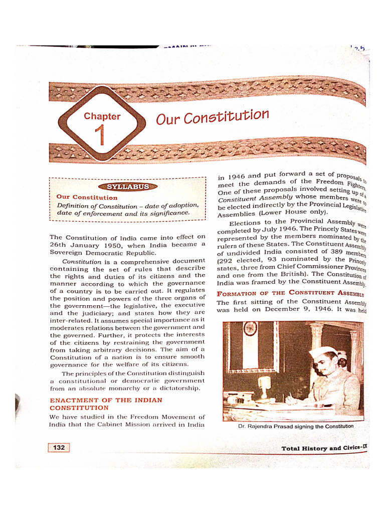 Civics - Our Constitution | PDF