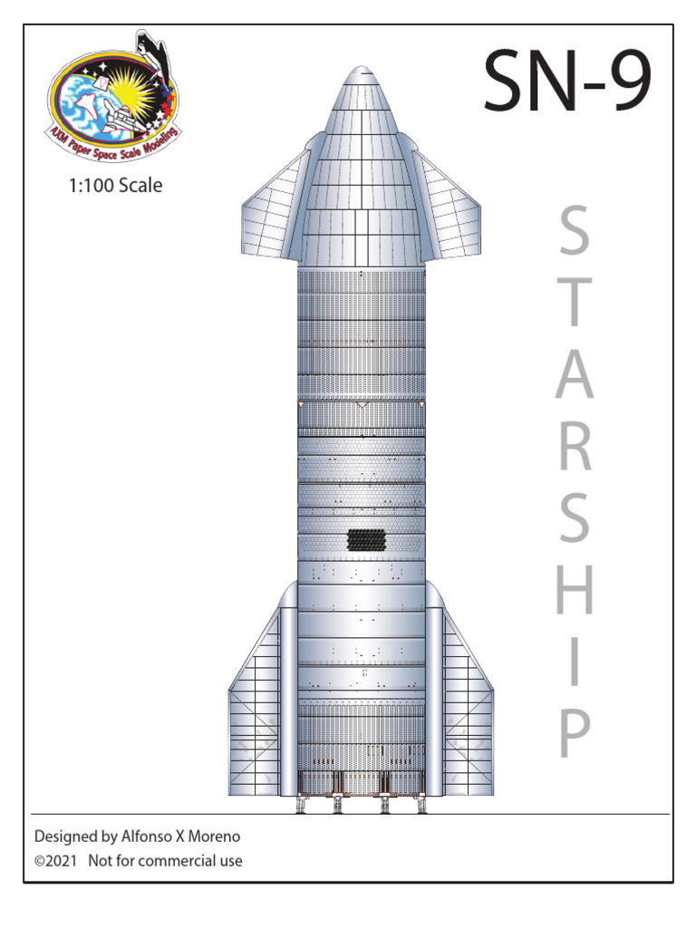 Starship SN-9 AXM | PDF | Space X