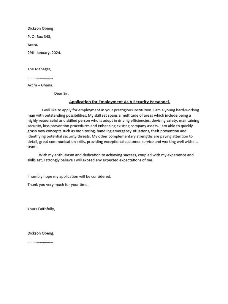 Application For Employment | PDF