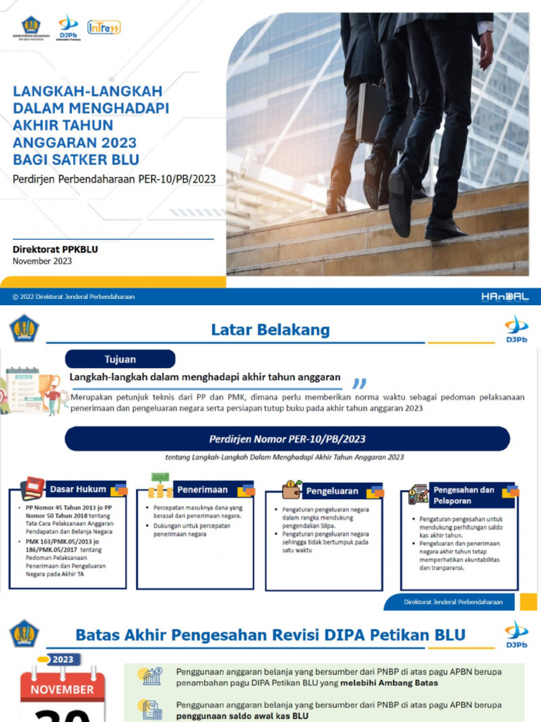 Slide LLAT 2023 Bagi Satker BLU - Share | PDF