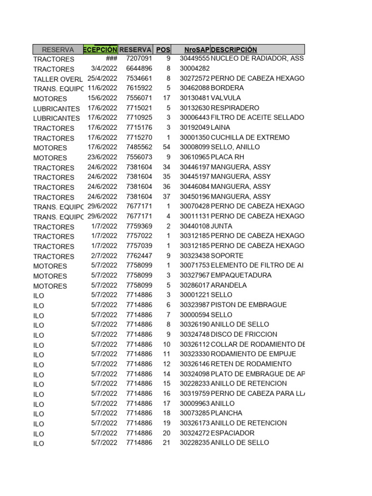 Usufructo Ferc SPCC 2024 | Descargar gratis PDF | Tornillo | Embrague