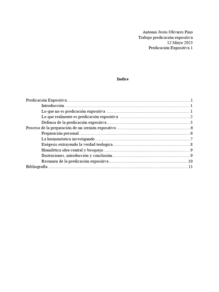 Guía de Predicación Expositiva | PDF | Diez Mandamientos | Biblia
