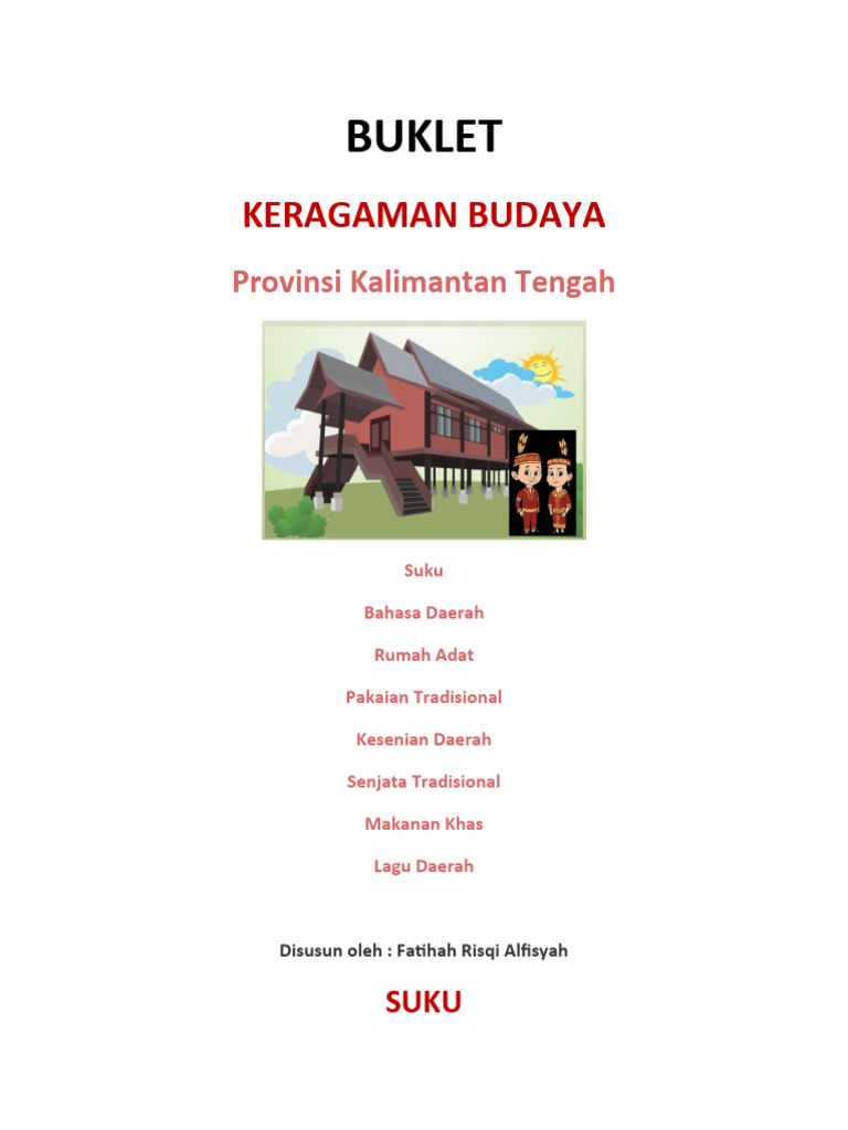 Keragaman Budaya Kalimantan Tengah | PDF | Seni