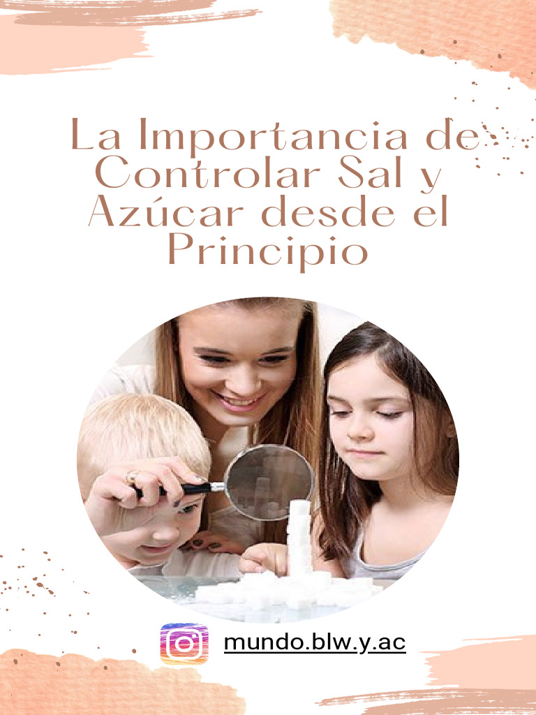 La Importancia de Controlar Sal y Azúcar Desde El Principio | PDF | sal ...
