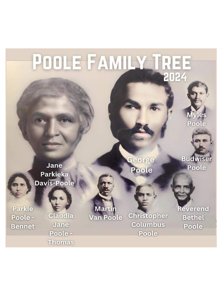 George Poole & Fam Titled - Fam Tree | PDF