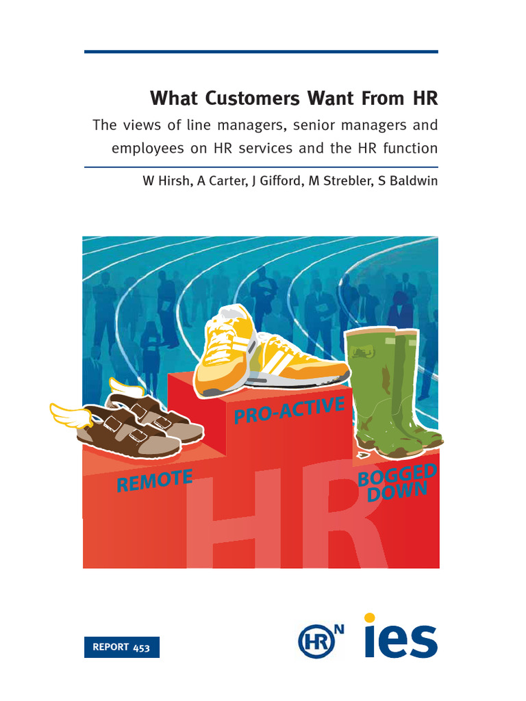 What Customers Want Drom HR Dela Ei | PDF | Focus Group | Employment