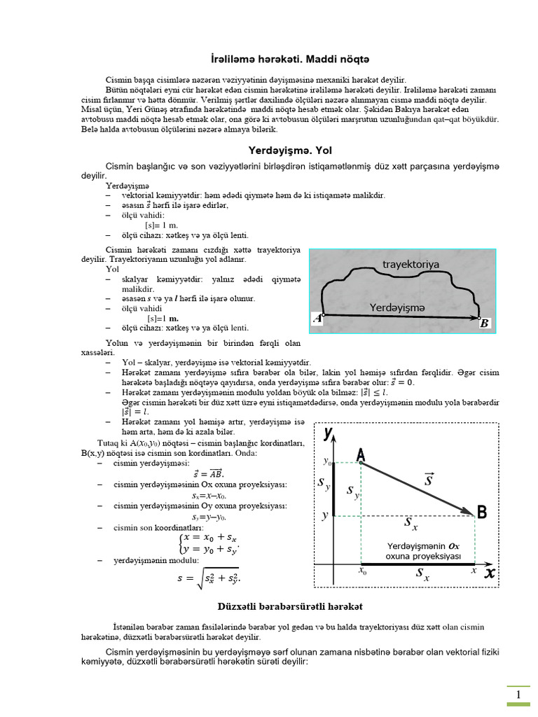 Kinematika Qayda Fizika | PDF
