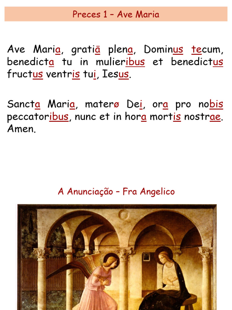 04 Preces Ave Maria Etc - Ordo Missae | PDF