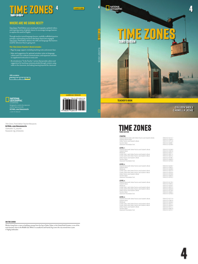 Time Zones 3e TB4 | PDF | English Language | Learning