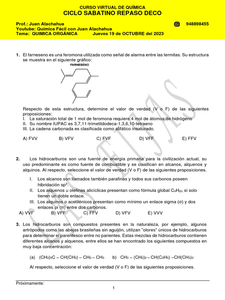 HIDROCARBUROS | PDF | Alqueno | Hidrocarburos