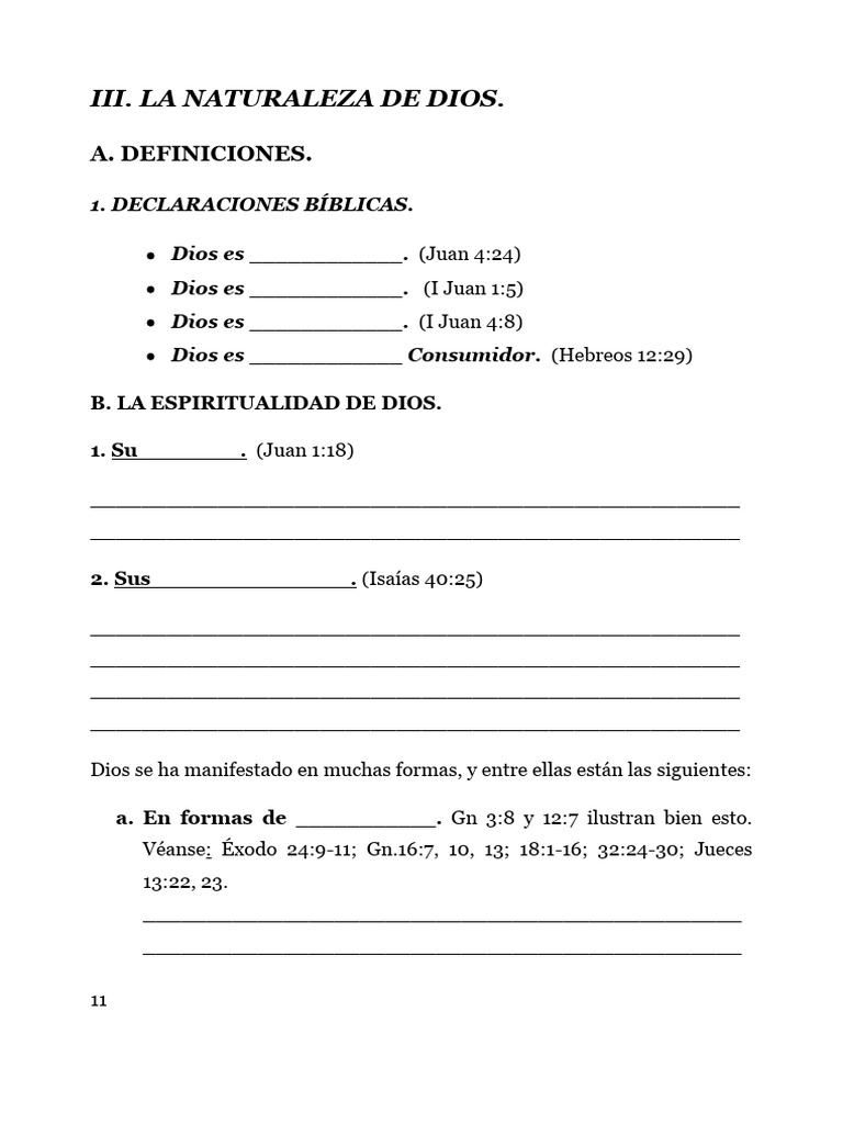 Lección 2 Alumno Teologia Propia | PDF | Teología | Textos Religiosos