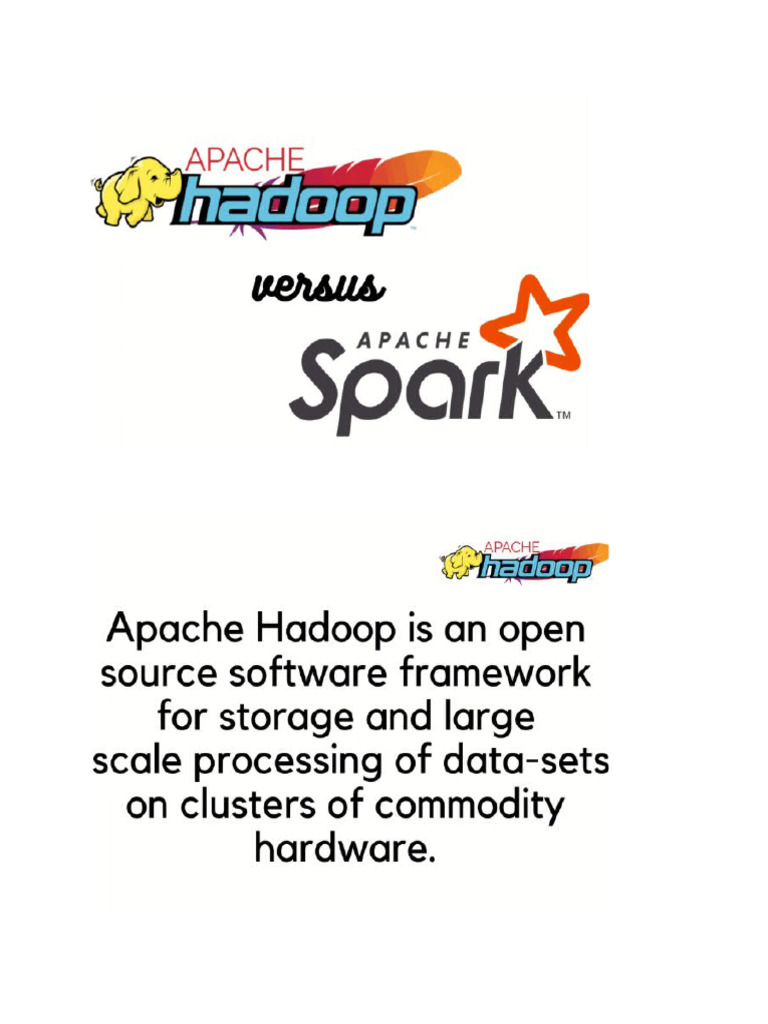 1 Hadoop Vs Spark | PDF