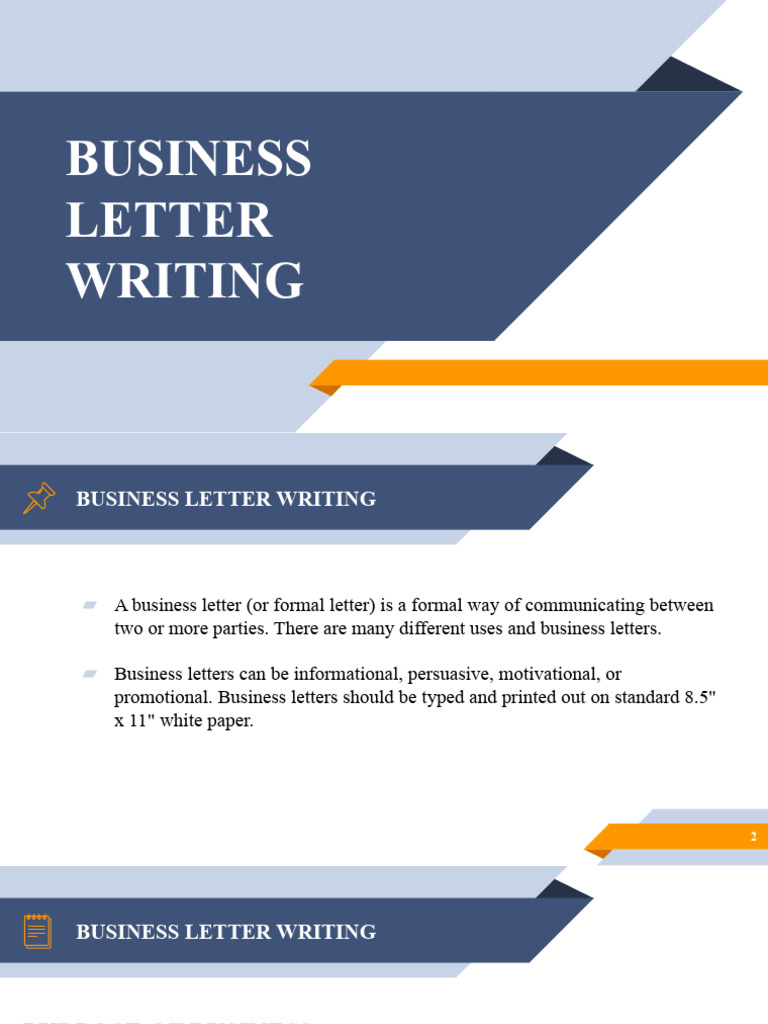 Business Letter Writing | PDF | Paragraph | Writing