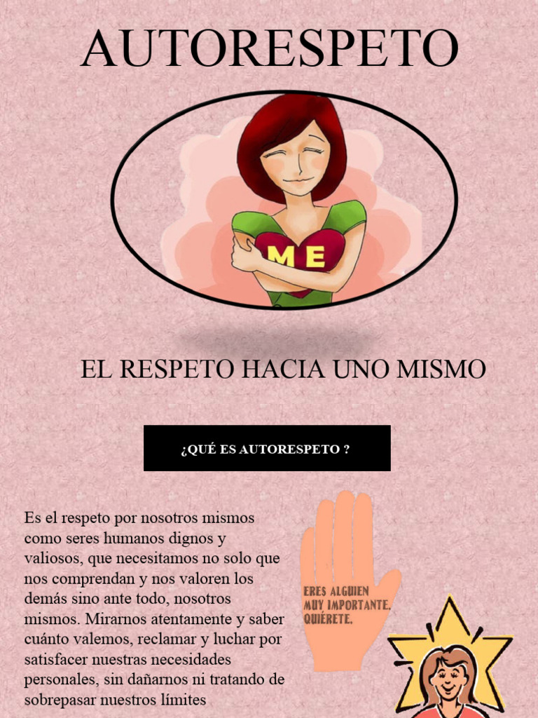 AUTORESPETO Diapositivas | PDF | Sicología | Ciencias del comportamiento