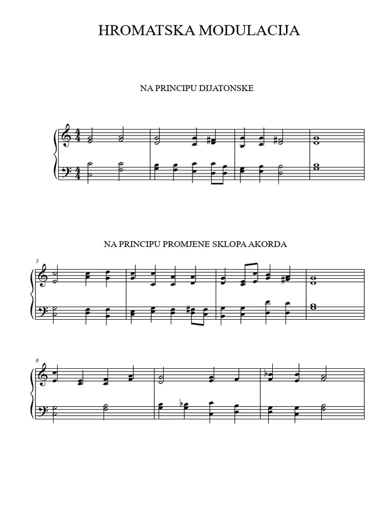 Hromatska Modulacija | PDF