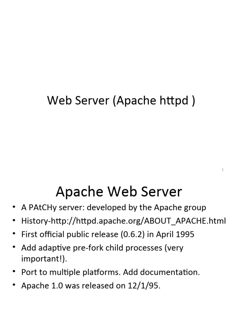 CH5 WebServerConfiguration | PDF | Networking | Internet & Web