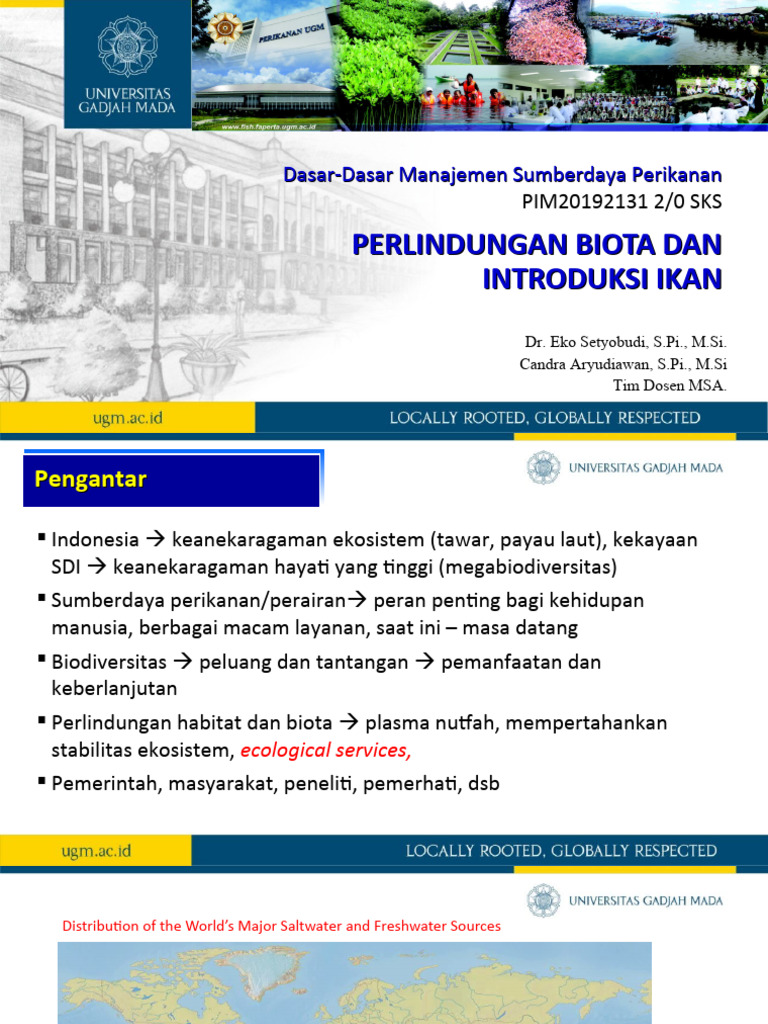2022 05 DMSD Perlindungan Biota Dan Introduksi Ikan | PDF