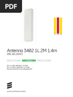 RRU 2217 Productdatasheet | PDF | Radio | Lte (Telecommunication)